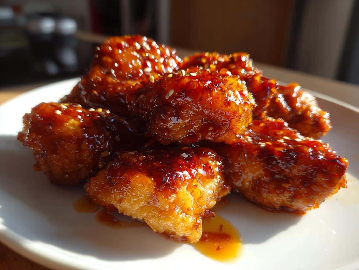 Crispy 25-Minute Air Fryer Honey Garlic Chicken Recipe