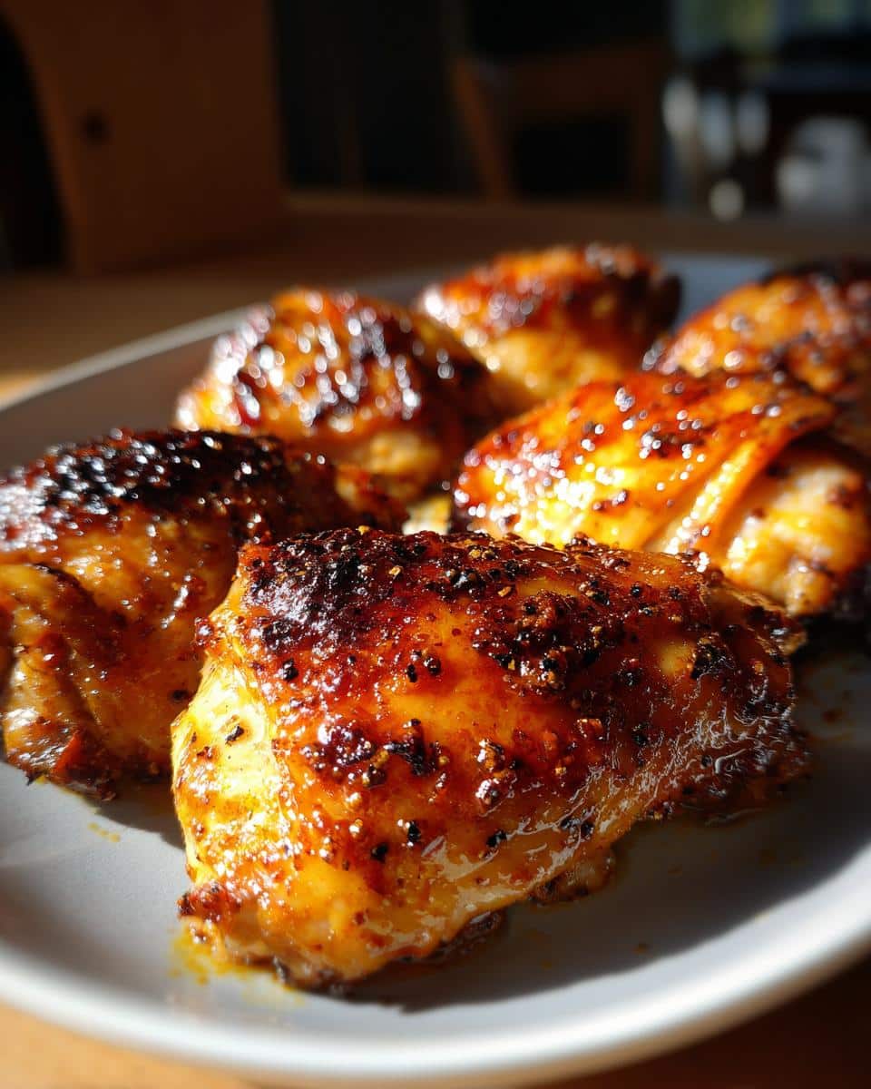 Crispy 8-Ingredient Paprika Roasted Chicken Thighs Recipe