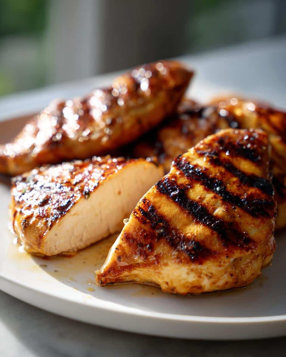 Juicy 7-Ingredient Grilled Chicken Breast Marinade Recipe