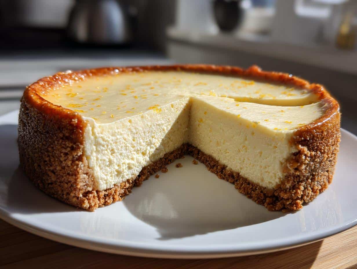 Magical 3-Ingredient Lemon Cheesecake Recipe You'll Crave