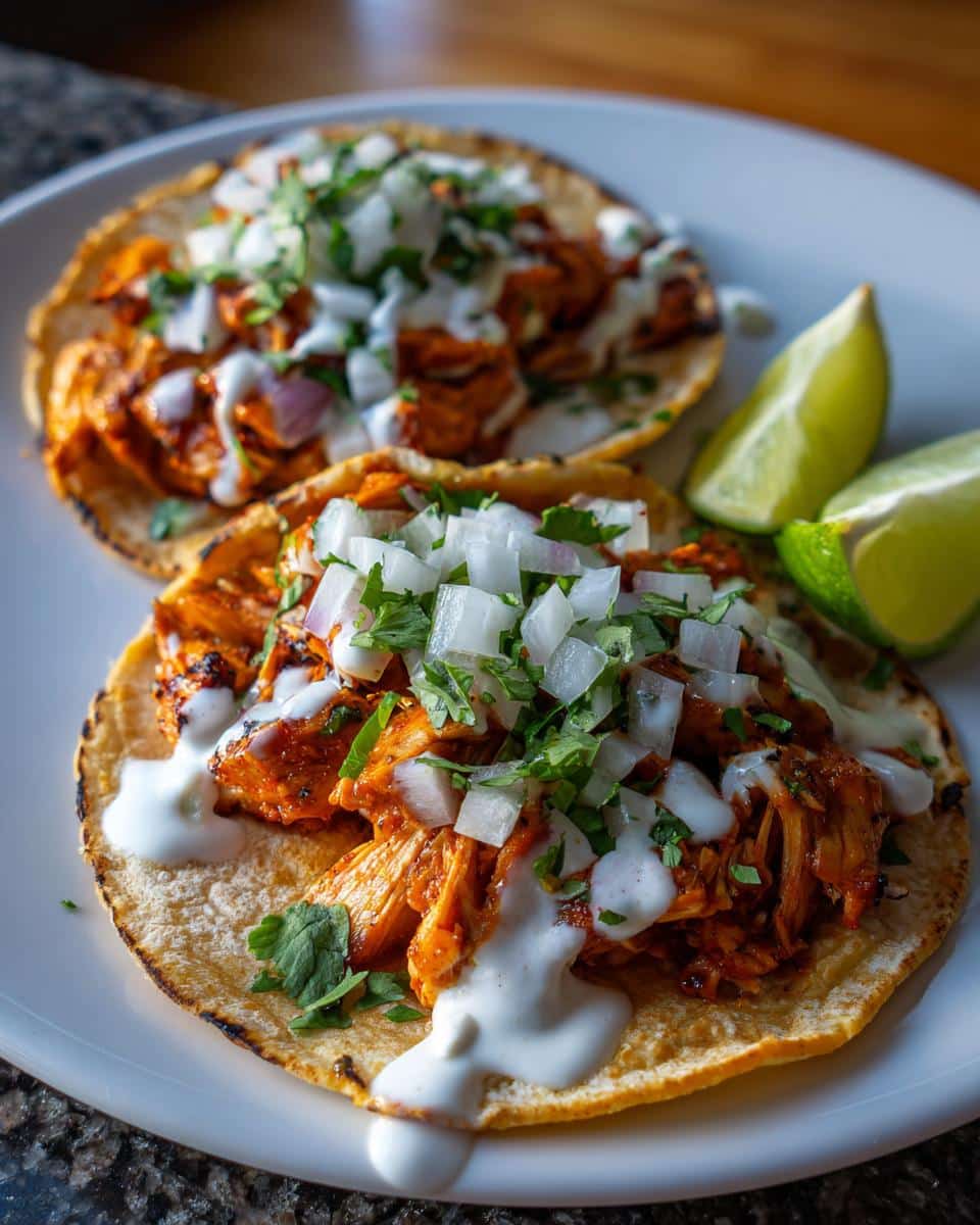 25-Minute Chicken Street Tacos with Lime Crema You'll Crave
