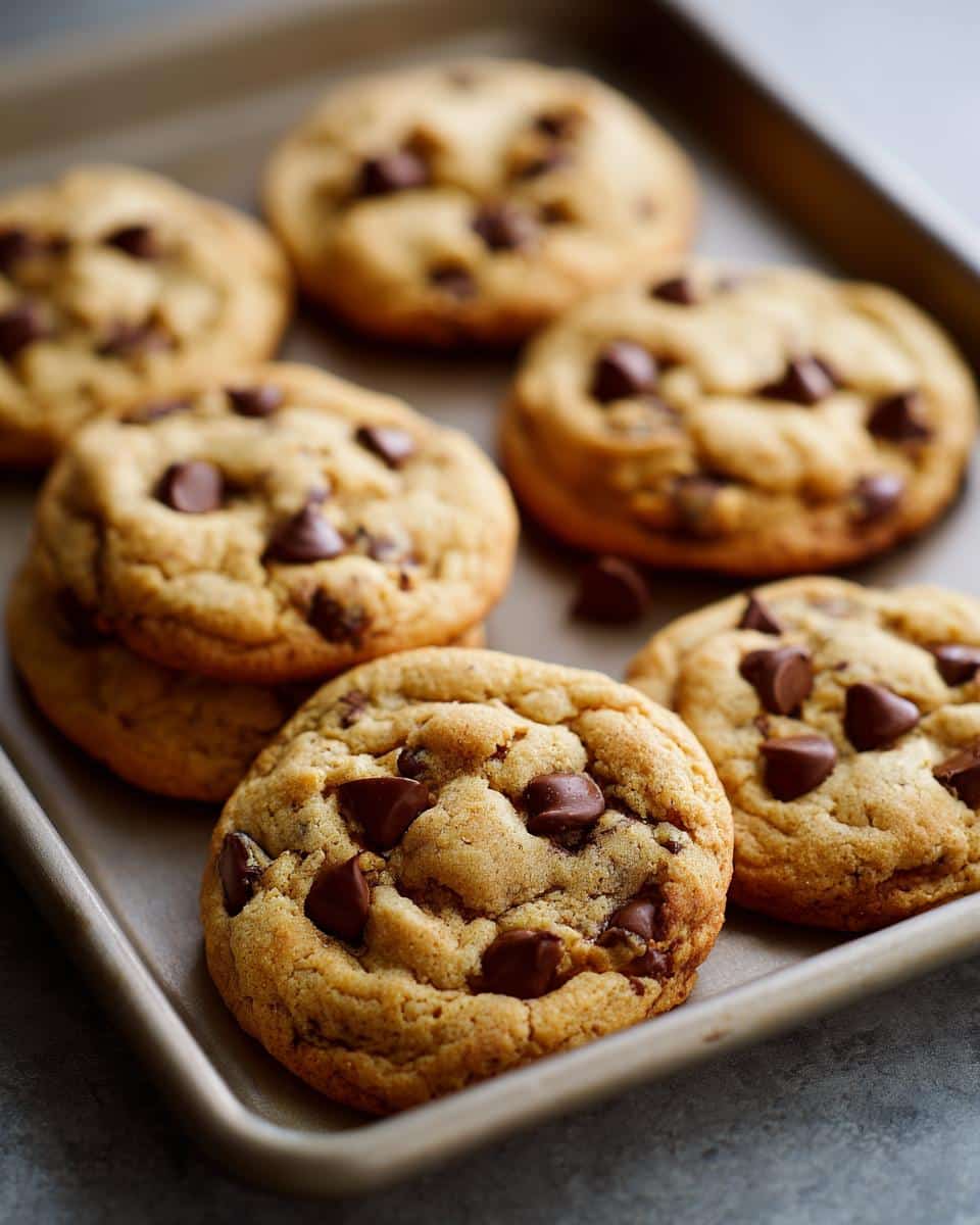 Golden-Top Chocolate Chip Cookies - 5 Secrets to Perfection
