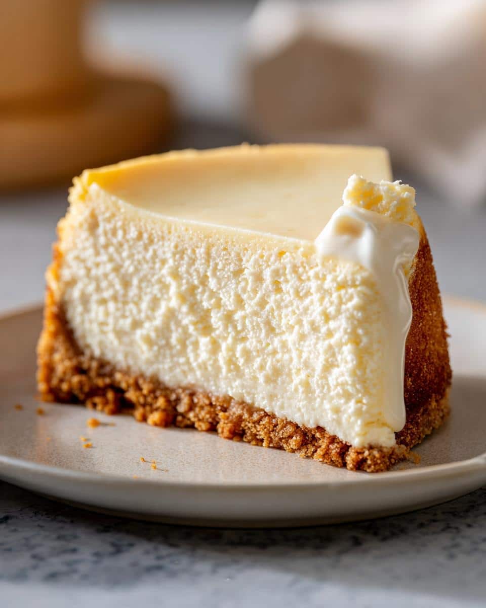 Creamy Classic New York Cheesecake with 5 Secret Tips