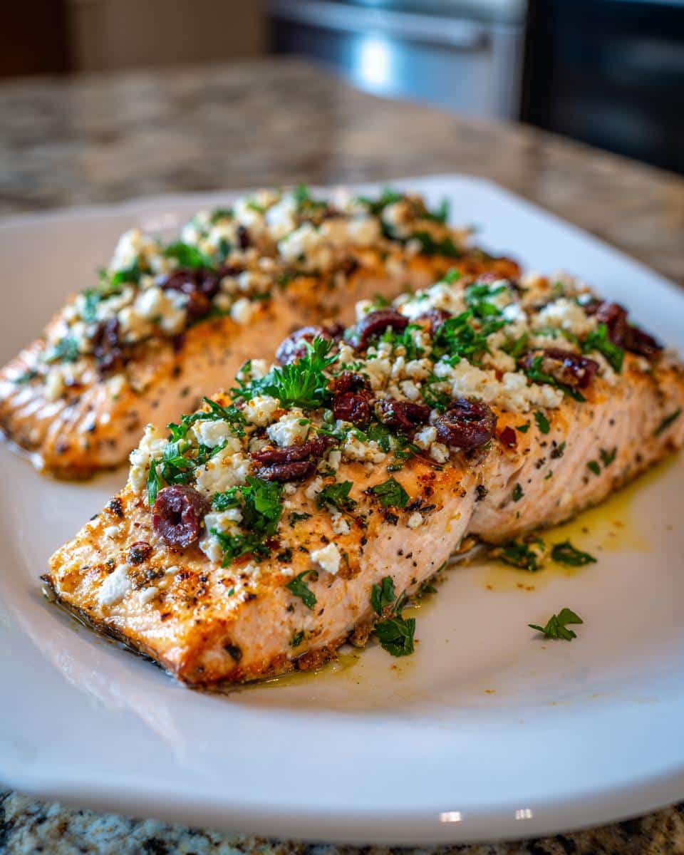 Greek Salmon: 25-Minute Mediterranean Magic