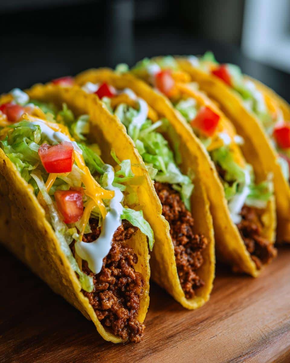 25-Minute Juicy Ground Beef Tacos with Heartwarming Flavor