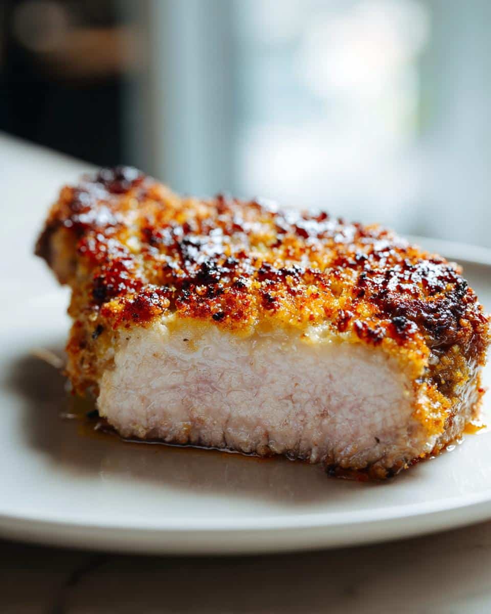 Crispy Parmesan Crusted Pork Chops Oven Baked in 20 Minutes