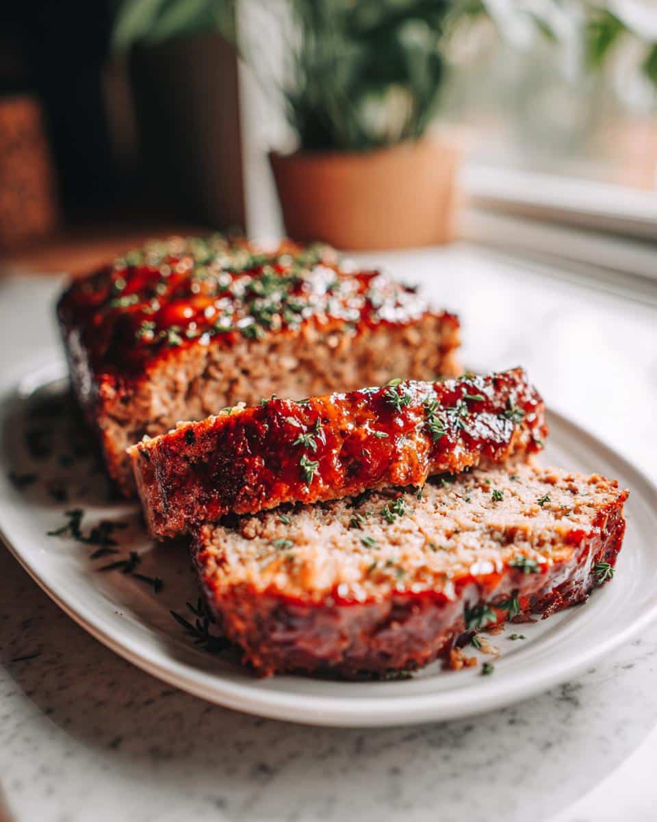 Juicy Turkey and Beef Meatloaf with Herbs in 5 Simple Steps