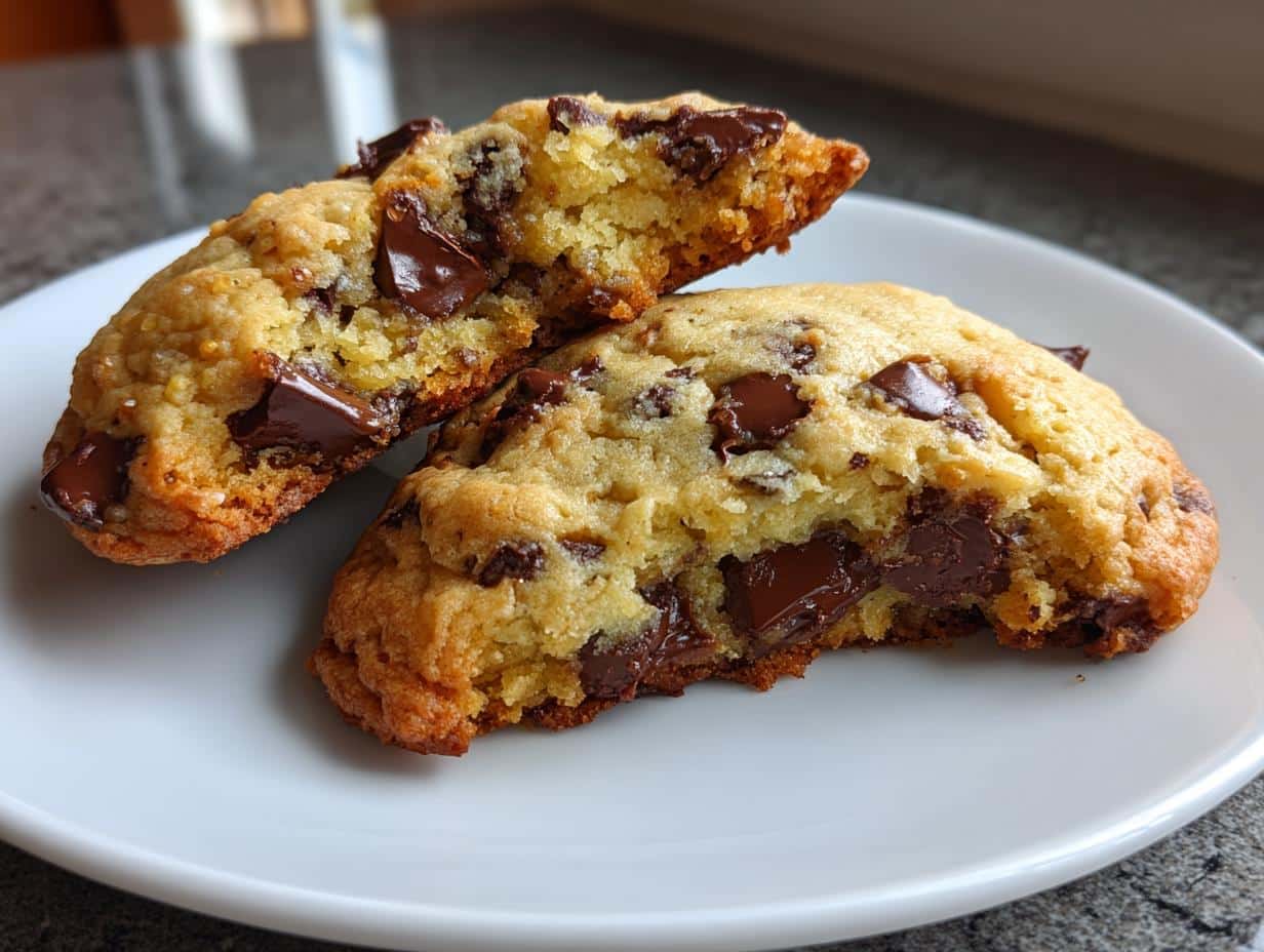 Thick Bakery Style Chocolate Chip Cookies That Melt Hearts