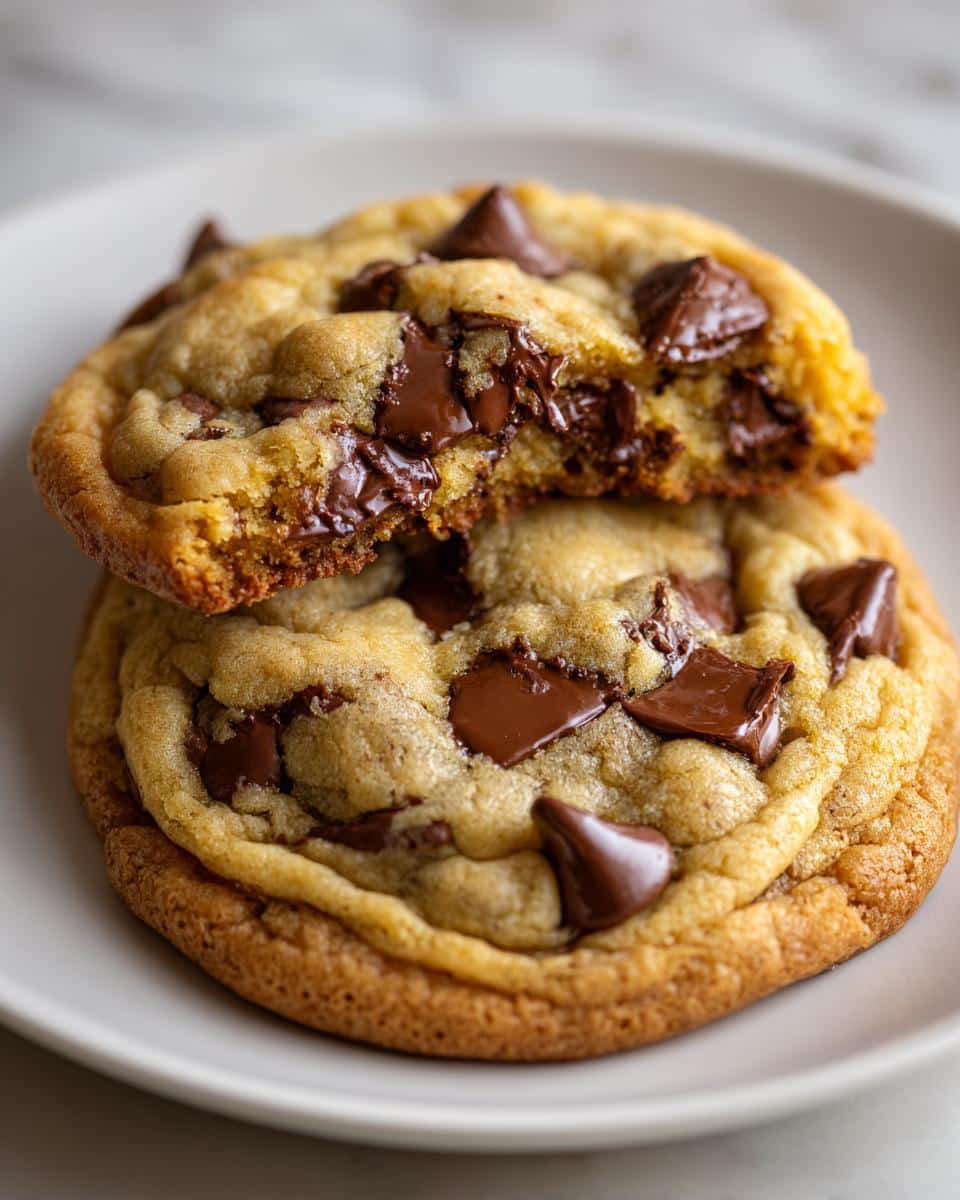 Thick Bakery Style Chocolate Chip Cookies That Melt Hearts
