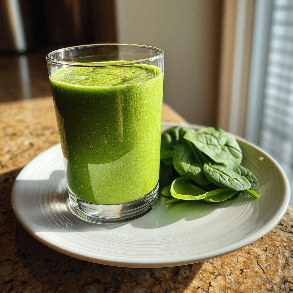 Busy-Day Smoothie Recipes with Maple Spinach