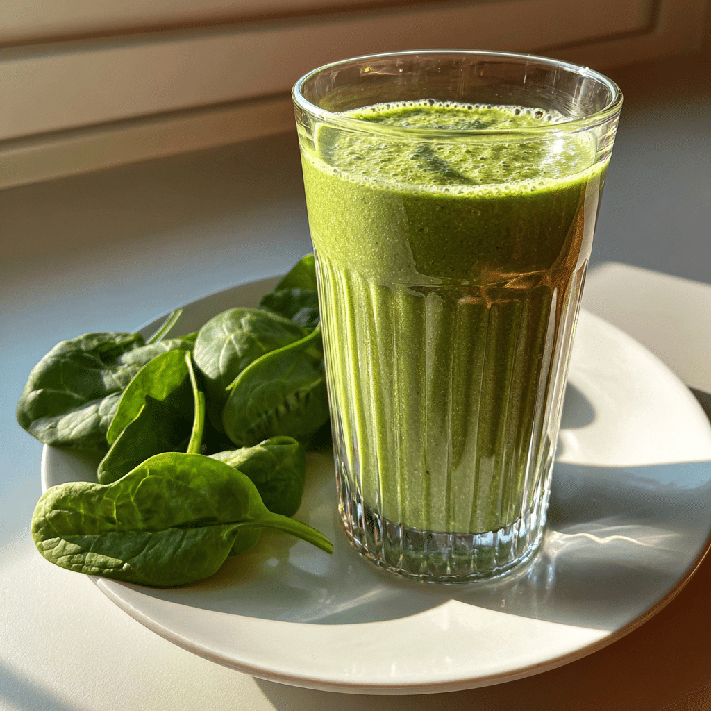 Busy-Day Smoothie Recipes with Maple Spinach